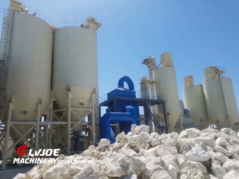 Gypsum Powder Production Line application – Hebei Lvjoe Machinery ...